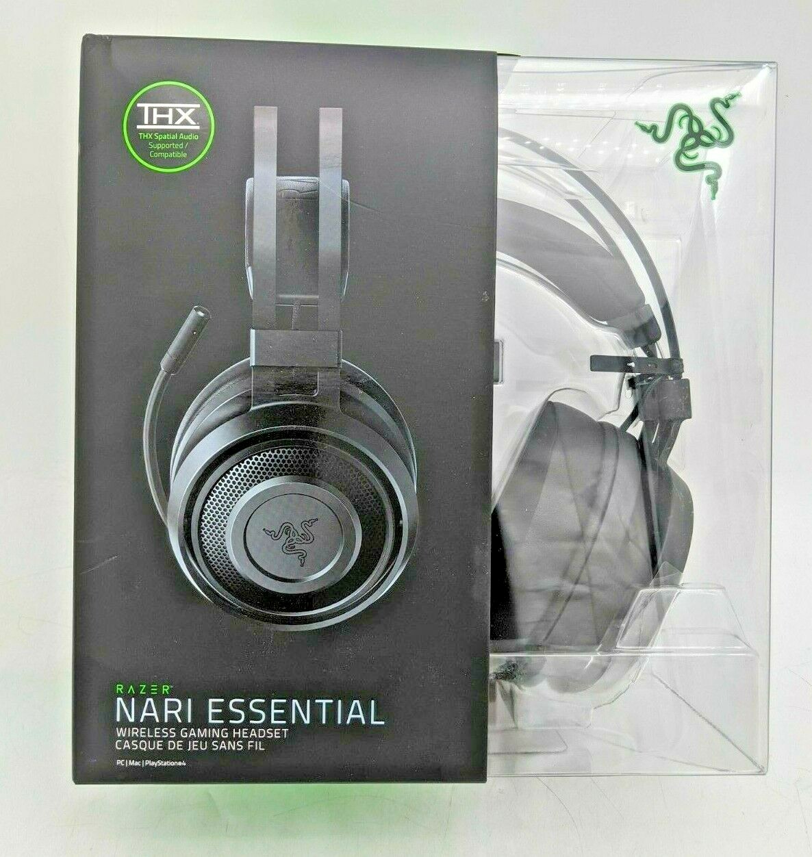 Razer Nari Essential Wireless Gaming Headset - THX Audio RC30-026901 ...