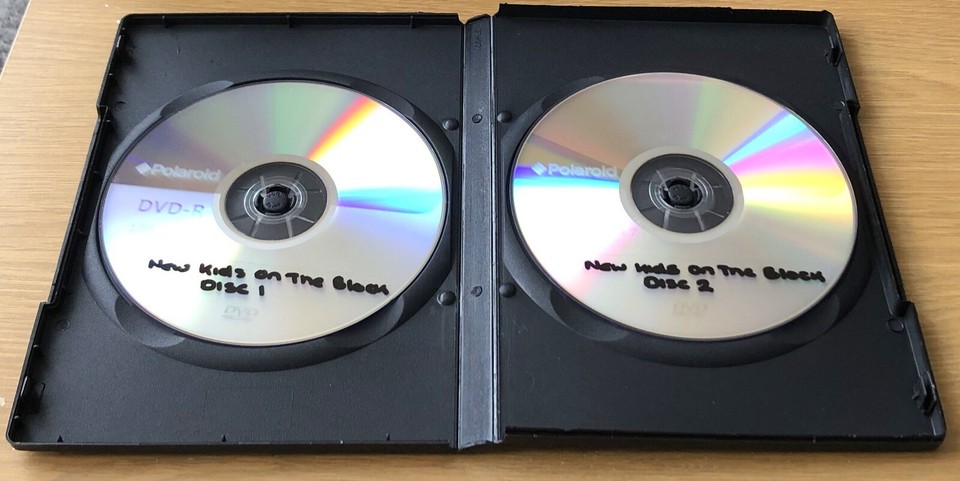 NEW KIDS ON THE BLOCK Rare DVD (1989-1991) NKOTB Jordan Knight Joe ...