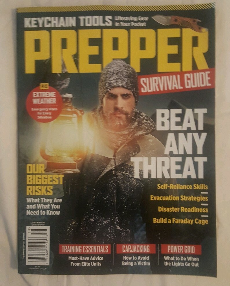 PREPPER SURVIVAL GUIDE Extreme Weather / Beat Any Threat Magazine NEW ...