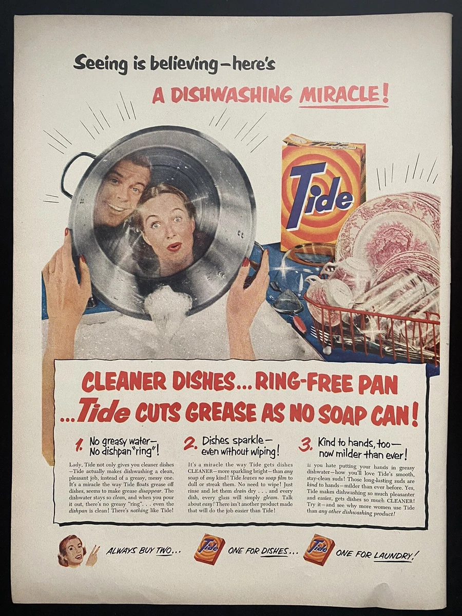 Tide Print Advertisement