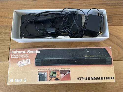 SENNHEISER SL 460 S INFRARED TRANSMITTER SET in BOX | eBay