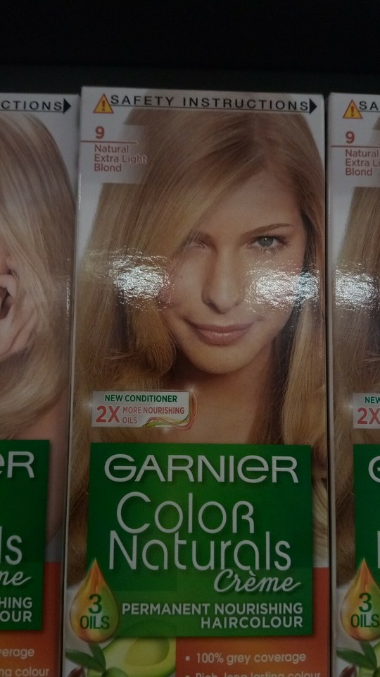 GARNIER Color Naturals New double protection formula Hair color creme ...