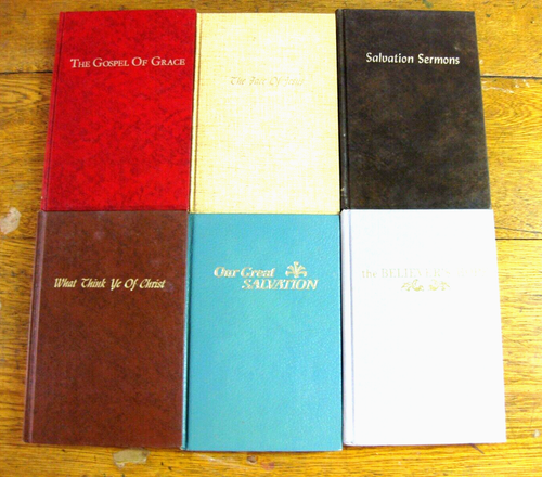 Lot Of 6 OLIVER B. GREENE - The Gospel Hour Books Sermons HC Vintage ...