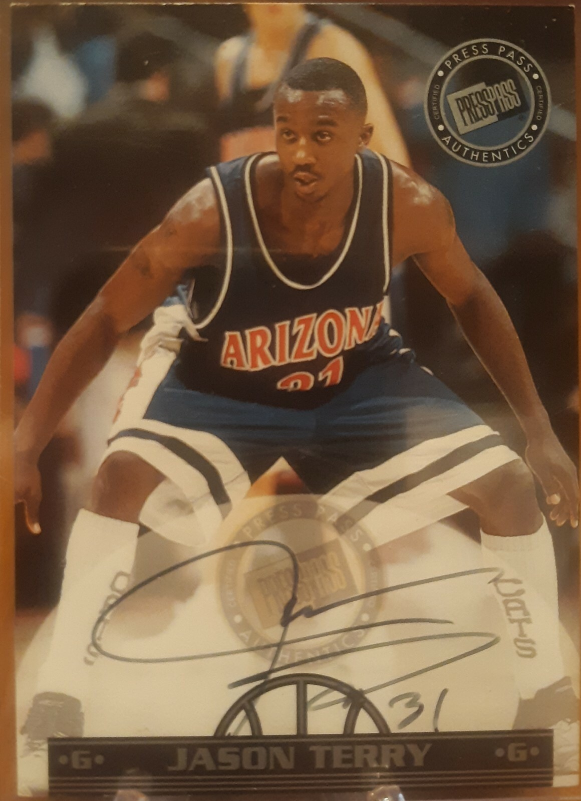 1999 Press Pass Authentics JASON TERRY RC Rookie Auto Autograph Card | eBay