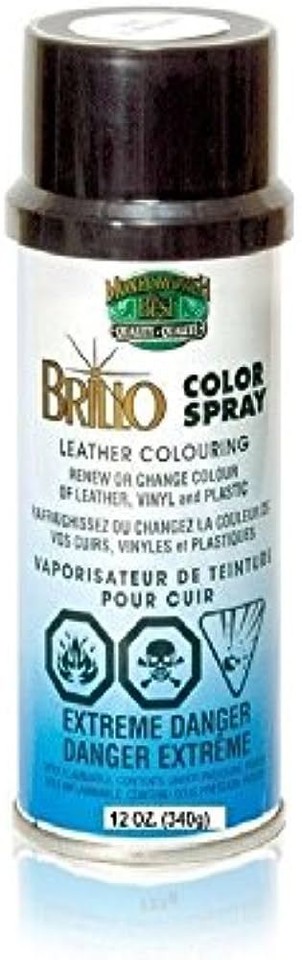 BRILLO Color Spray Leather Vinyl Paint/Dye 12 oz (340 g) | eBay