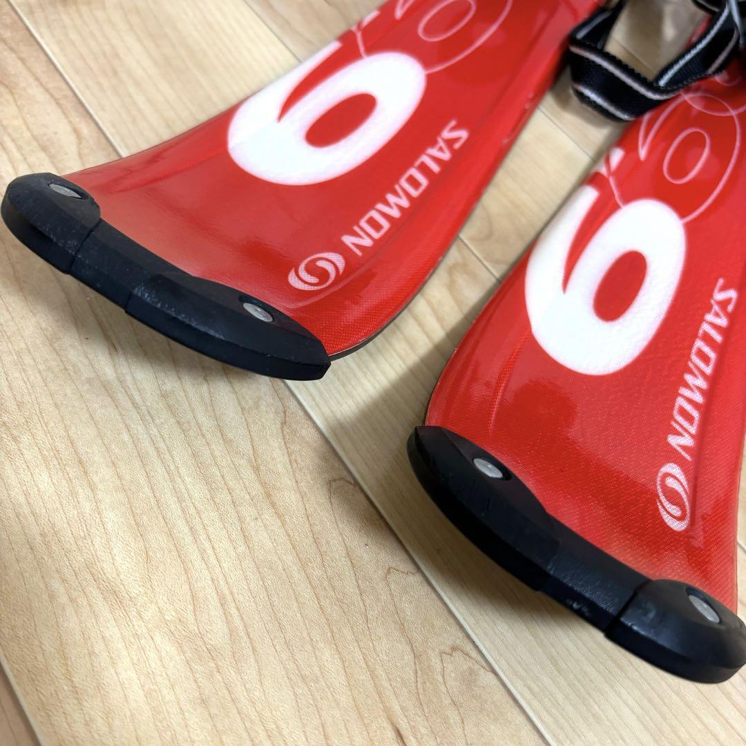 Salomon BUZZ 99.9cm Short Skis Snowblade Fun Ski Red & White Salomon BUZZ 99.9cm Short Skis Snowblade Fun Ski Red & White