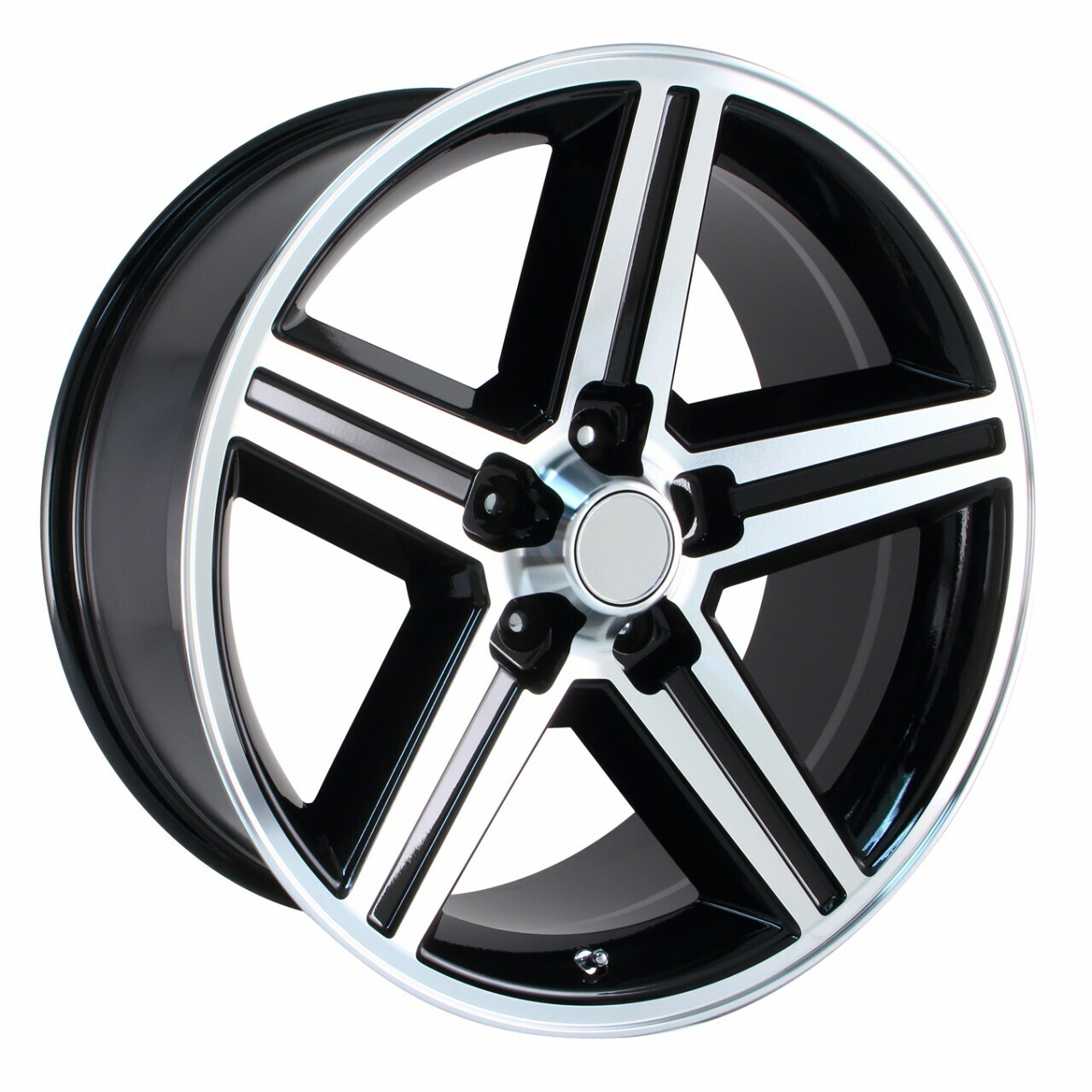 FACTORY REPRODUCTIONS FR 11 IROC 20X9 5X127 ET0 Black Machined Face ...