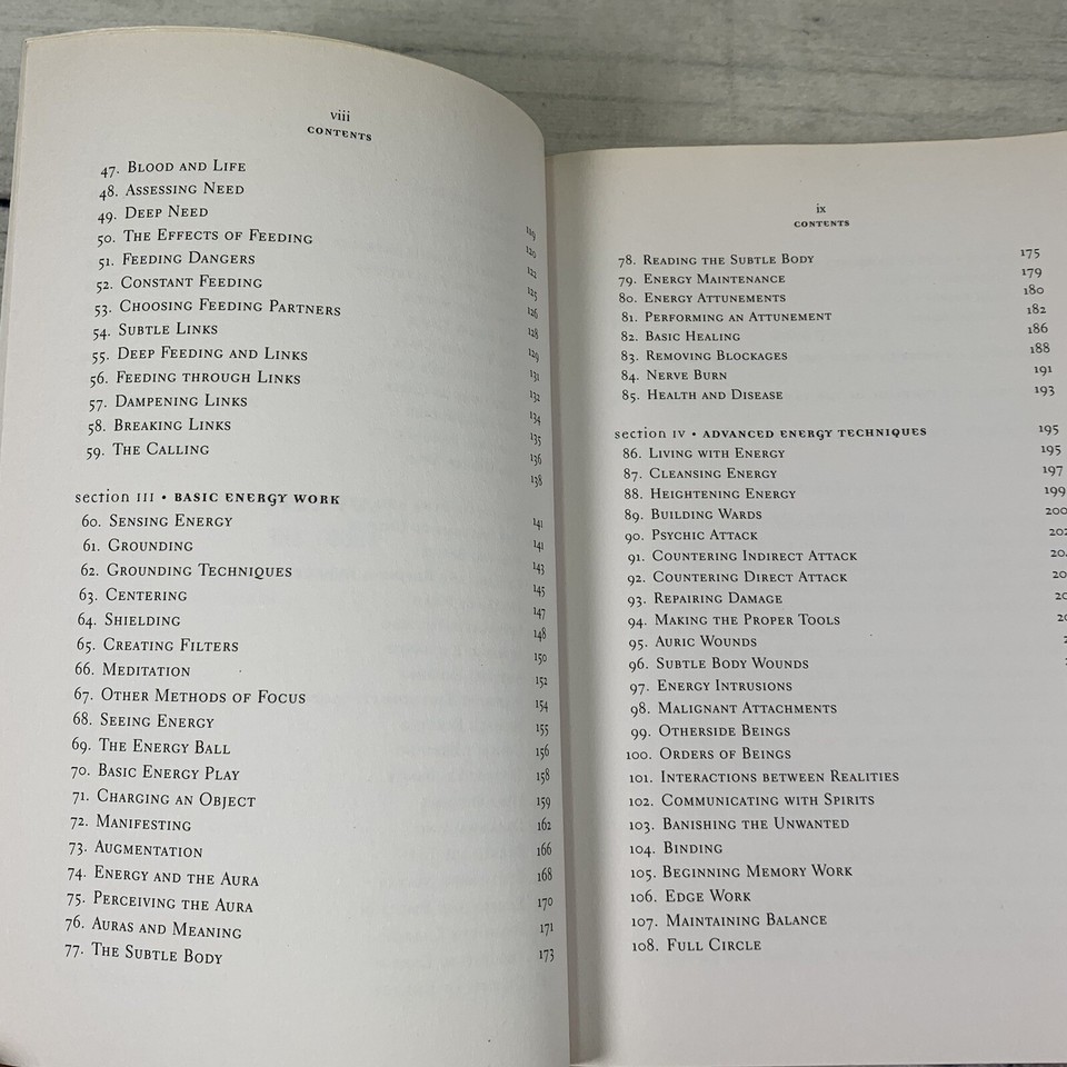 The Psychic Vampire Codex: Manual of Magick &Energy Work by Michelle ...