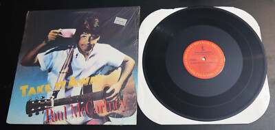 Paul McCartney/Beatles "TAKE IT AWAY" 1982, SHRINK WRAP 12" Single. NM ...