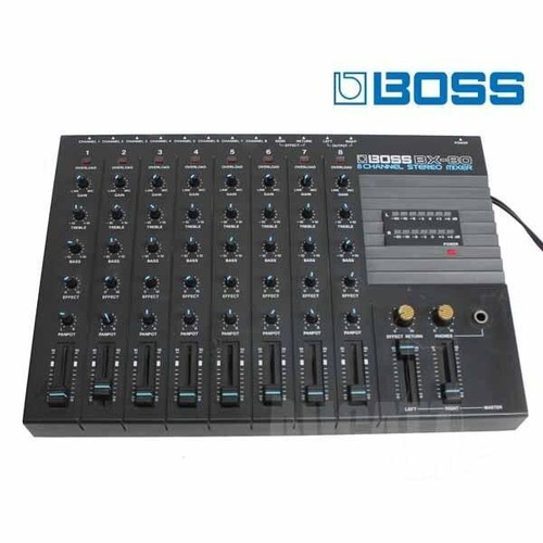 BOSS BX-80 8-Channel Stereo Mixer 206A12 | Vintage Analog Audio Mixing ...