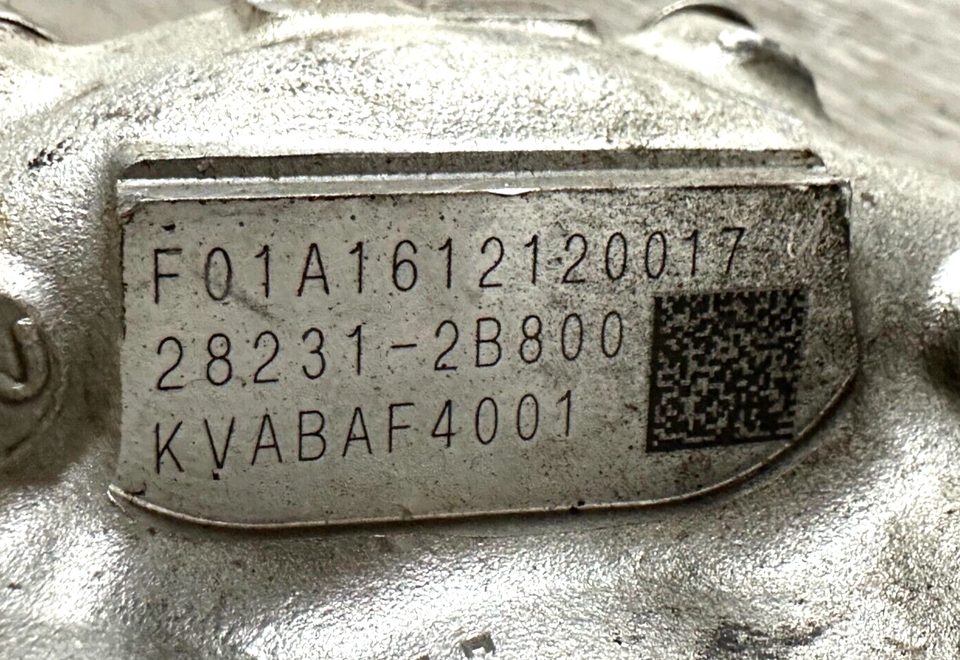 2017-2020 HYUNDAI ELANTRA SPORT TURBO TURBOCHARGER, 28231-2B800 ...