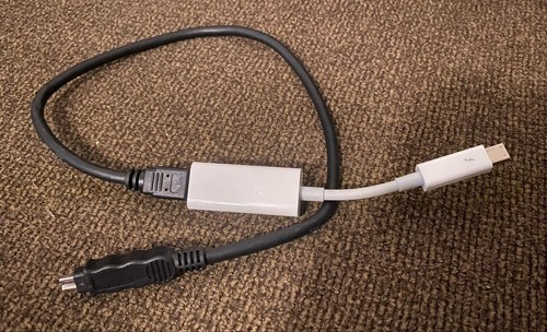 Apple Thunderbolt to FireWire Adapter with Firewire 800 Cable Mini Dv ...