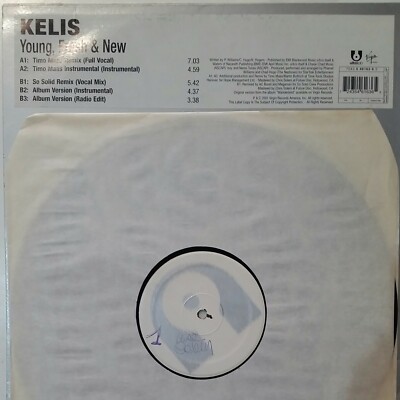 KELIS - Young, FRESH & New (Timo Maas Rmxs) - 2001 Ultralab Italy ...