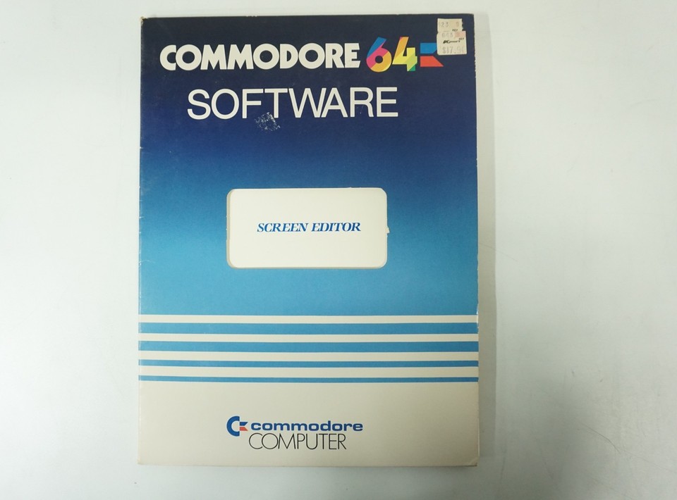 VINTAGE Commodore 64 Lot - Word Processing, Add-ons, Screen Editor and ...