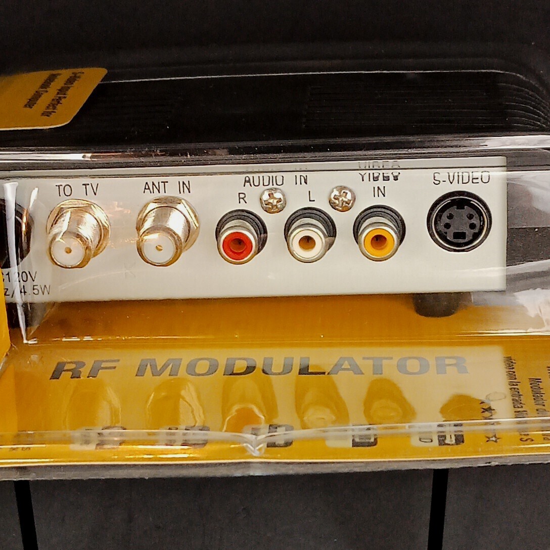 Philips-RF Modulator-For Tvs w/No RCA Input-S Video-DVD-Automatic*NIB ...