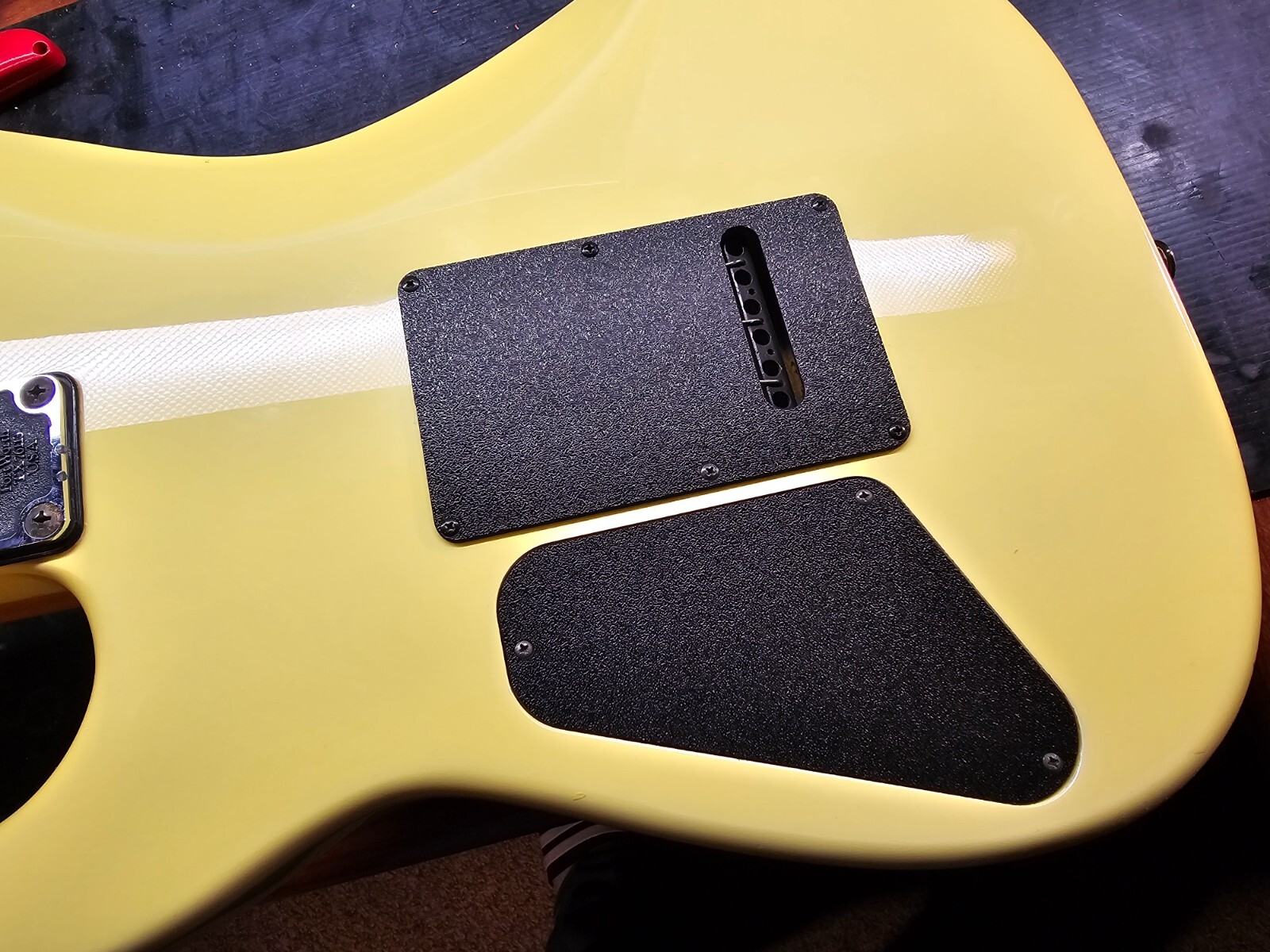 Jackson - Charvel Model 1 & 2 Control Cavity Cover - *NEW* Reproduction ...