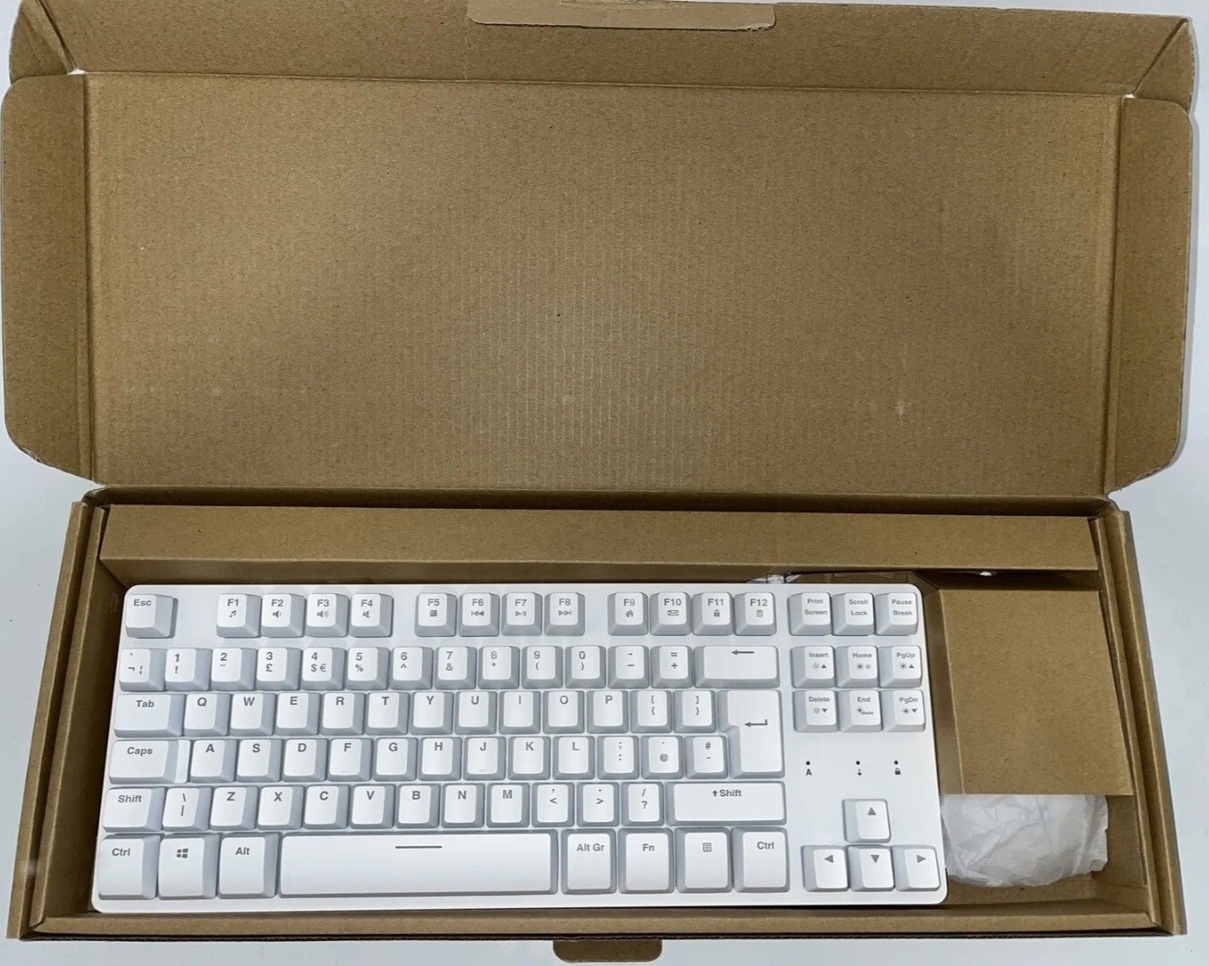 ADX ADXK1224 Gaming Keyboard - Missing 2 Keycaps - White - for sale ...