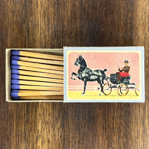 Vintage Matchbox Ephemera Ohio Match Co Blue Tip Wadsworth Ohio 1962 ...