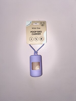 Wild One Poop Bag Holder and Dispenser for Dogs - Lilac | eBay