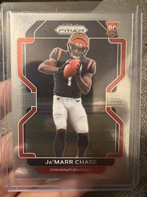 2021 Panini Prizm NFL Jamar Chase Base RC Rookie #337 Bengals | eBay