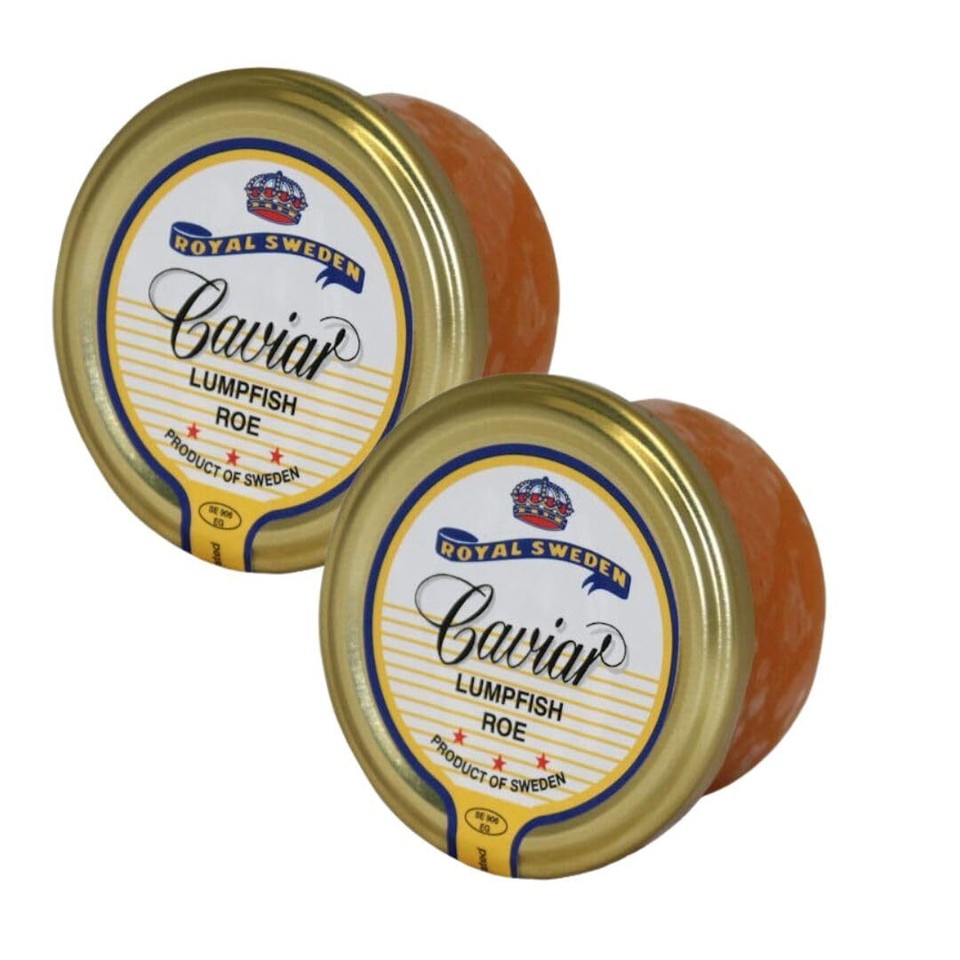 Royal Sweden Lumpfish Roe RED Caviar,3.5oz/100g 1 Jar For $15 | eBay