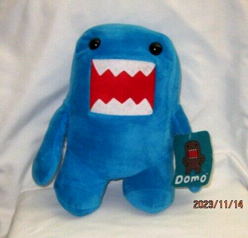Domo Kun Blue 12" Plush Stuffed Toy-Domo Kun Soft Plush-Domo Kun Plush ...