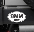 2X 9MM Ammo Can Vinyl Decal Bumper Sticker Car Gun Handgun Oval Sticker ...