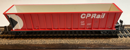 InterMountain HO Bathtub Gondola Canadian Pacific Railway CP 349237 Red ...