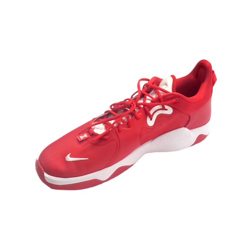 Nike Men Paul George PG 5 TB Promo Basketball Sneaker Shoes Red / White ...
