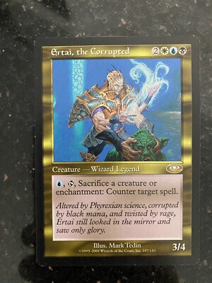 ERTAI, THE CORRUPTED mtg NM/M The List Rare NM | eBay
