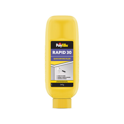 Polyfilla Rapid 30 340g Your Go-To Quick-Set Filler for Interior and ...