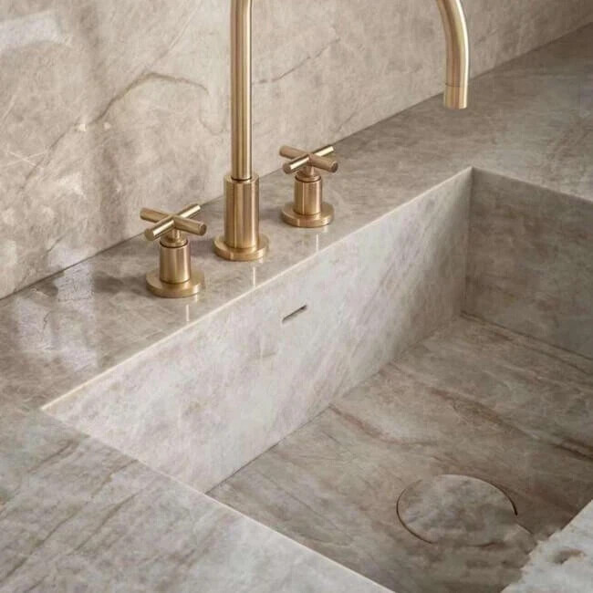 Natural Quartz Slab / Small kitchen island/Bathroom vanity top/Bar top ...