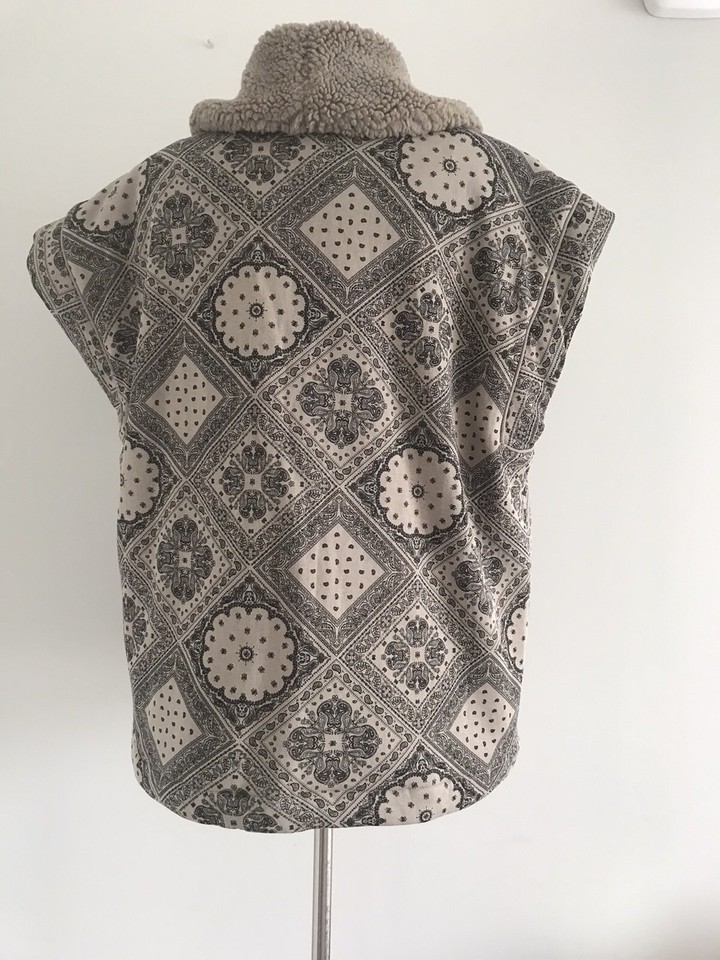 NWT MISS ME COTTON NYLON SNAP FRONT INSULATION POCKETS VEST SIZE M | eBay