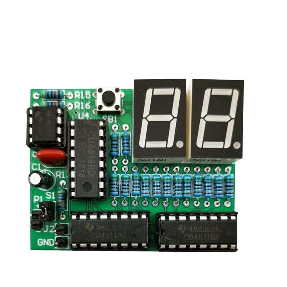 99-Second Timer Kit DC 5V Power Complete Components Included Includes ...