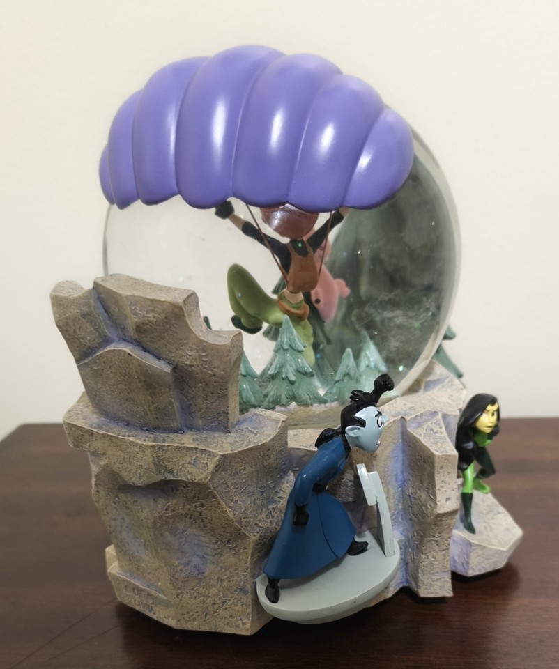 Disney Kim Possible Snow Globe Rufus Ron Stoppable Shego Dr Drakken ...
