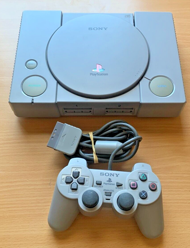 Sony PlayStation 1 PS1 Gray Console Gaming System SCPH-5500 (Japanese ...
