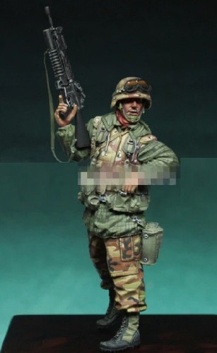 1/35 Resin Figure Model Kit Modern USA Soldier Infantryman Iraq War ...