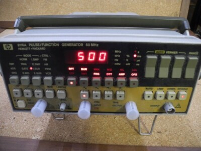 HP Agilent 8116A Pulse/Function Generator 50MHz JAPAN | eBay