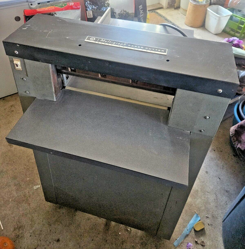 OVERSTOCK AM Multigraph Paper Cutter/Shear Electric 16" wide Safety ...