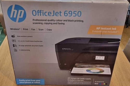 HP OfficeJet 6950 All-in-One Inkjet Printer - Black NEW&SEALED ...
