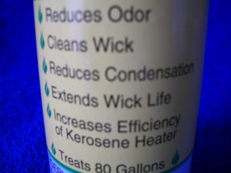 KEROKLEAN 4 BOTTLE HOLLYBERRY SCENT KEROSENE FUEL TREATMENT & WICK ...