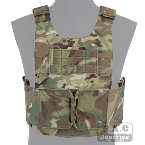 Tactical Low Vis LV-119 Plate Carrier Slick Lightweight Body Armor ...