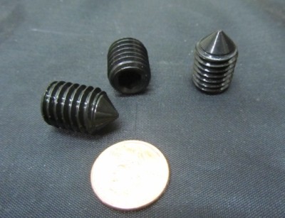 Alloy Steel Set Screws, Cone Point, 1/2"-13 x 3/4" Length, 10 Pieces | eBay
