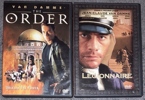 Legionnaire 1998/The Order 2001 DVD Jean-Claude Van Damme Double ...
