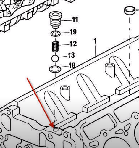 Oil Pump Relief Valve Spring Plug & Seals For 94.5-03 Ford 7.3L F250 ...