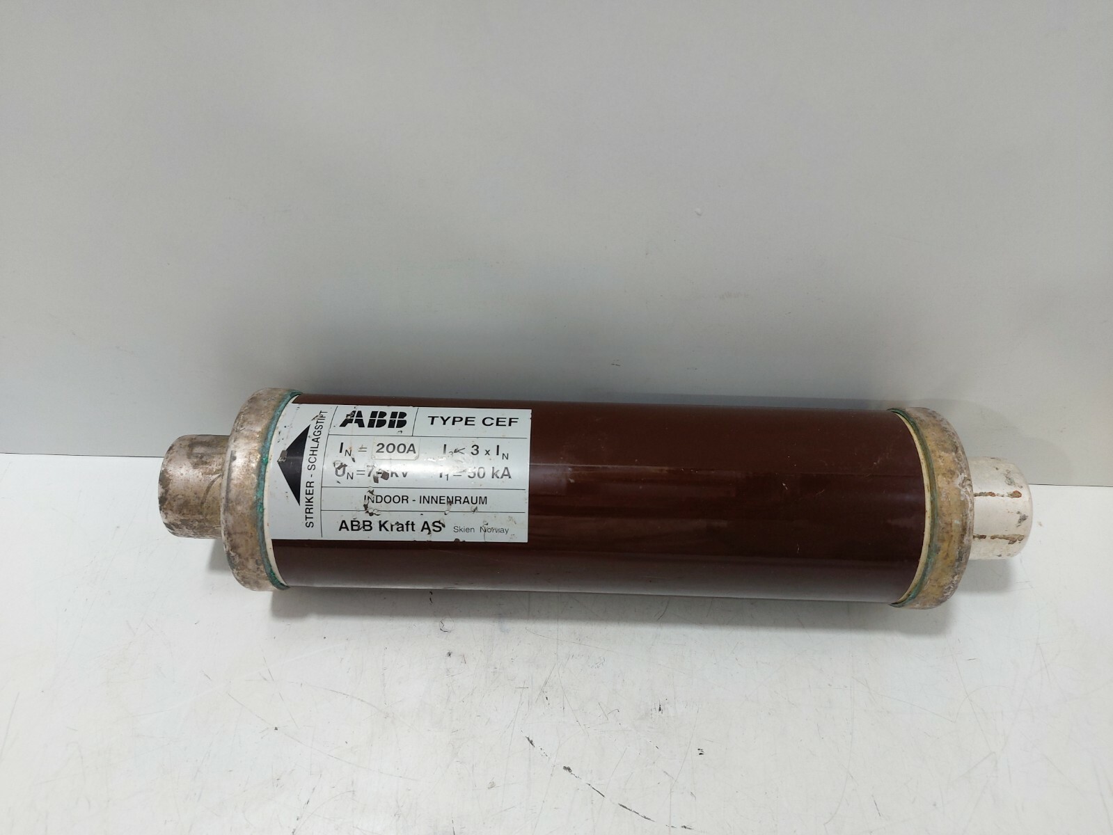 ABB TYPE CEF 7.2KV 200A FUSE | eBay