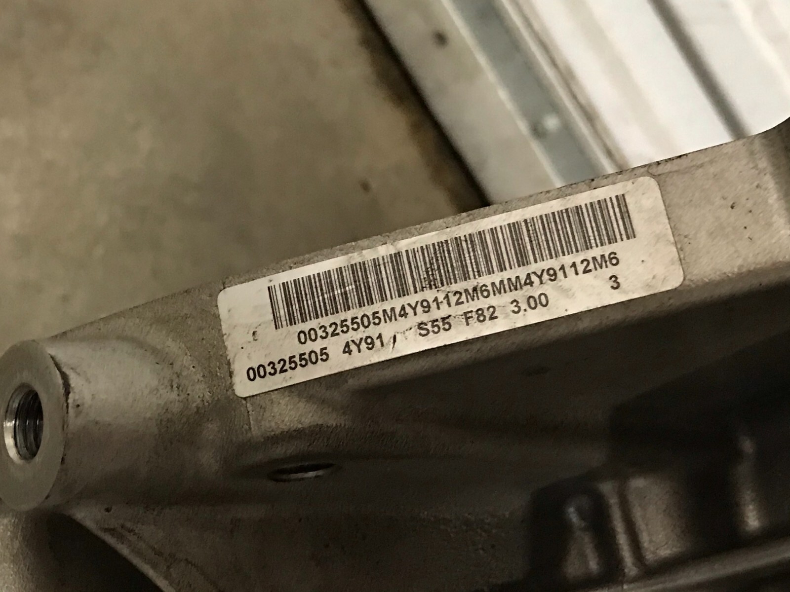 15-20 BMW F80 F82 F83 M3 M4 S55 TWIN TURBO ENGINE CYLINDER BARE BLOCK ...