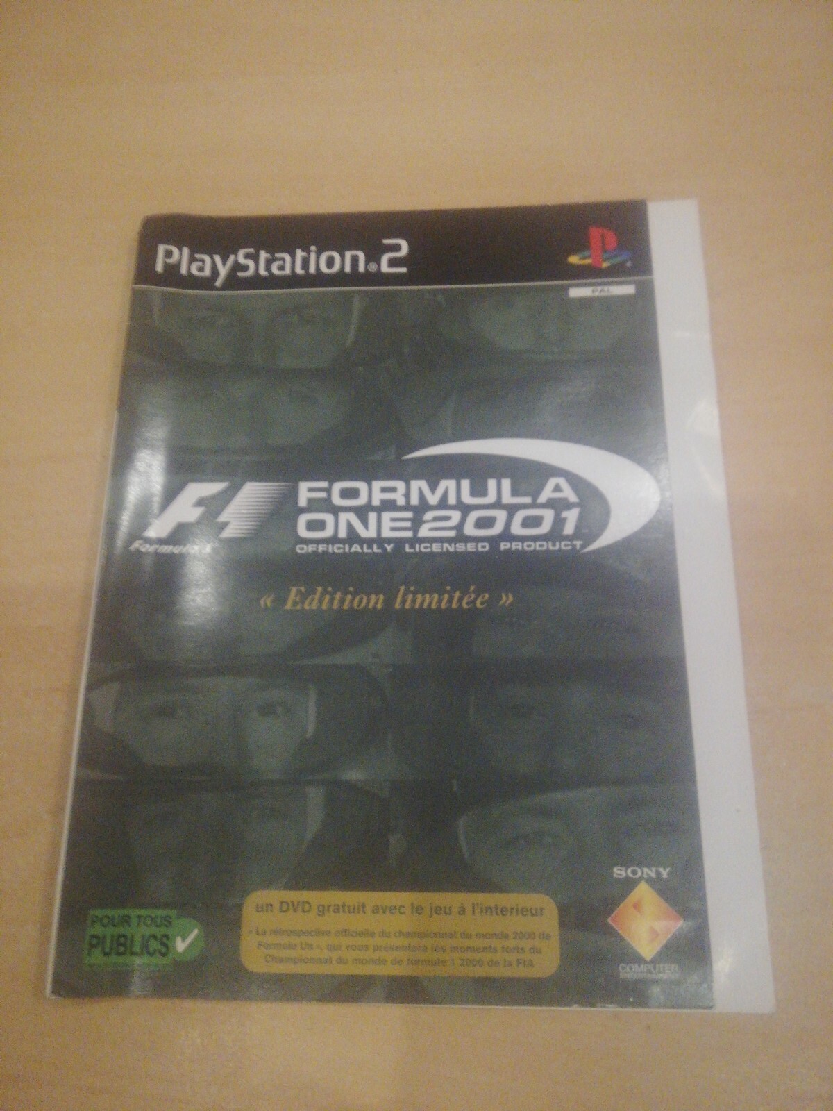 Formula One 2001 PlayStation 2 PAL - Prix - Photo - Présentation