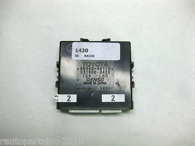 2006 LEXUS RX330 HEAD LIGHT LEVELING CONTROL MODULE 89940-48110 OEM 04 ...