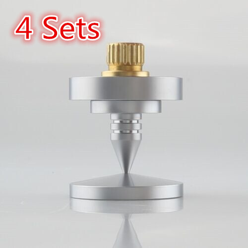 4Set 35mm Speaker Spike Isolation Feet Stand Brass Cone Turntable ...
